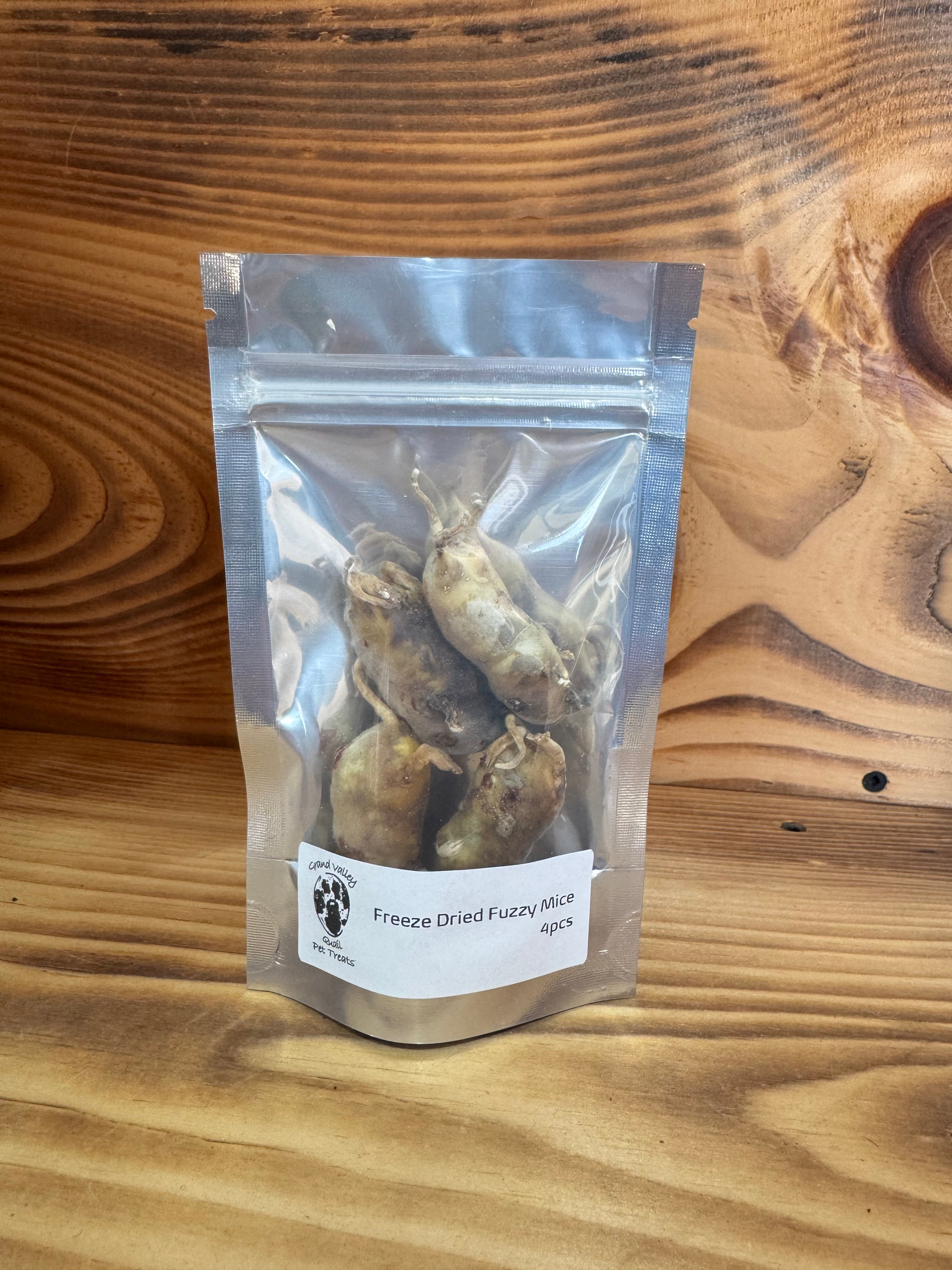 Freeze Dried Fuzzy Mice – Grand Valley Quail Pet Treats Inc.